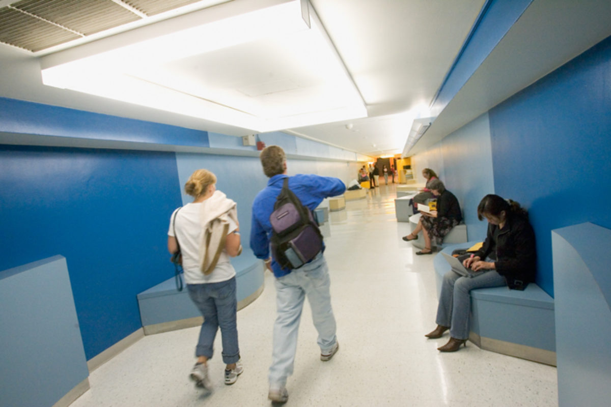 Things we love about Illinois: The Undergraduate Library Tunnel ...
