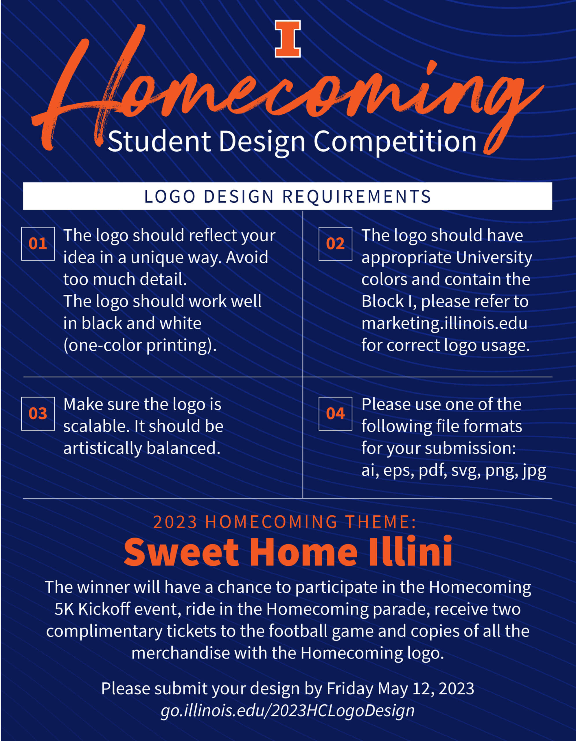 Homecoming Logo Design Contest University of Illinois Alumni Association